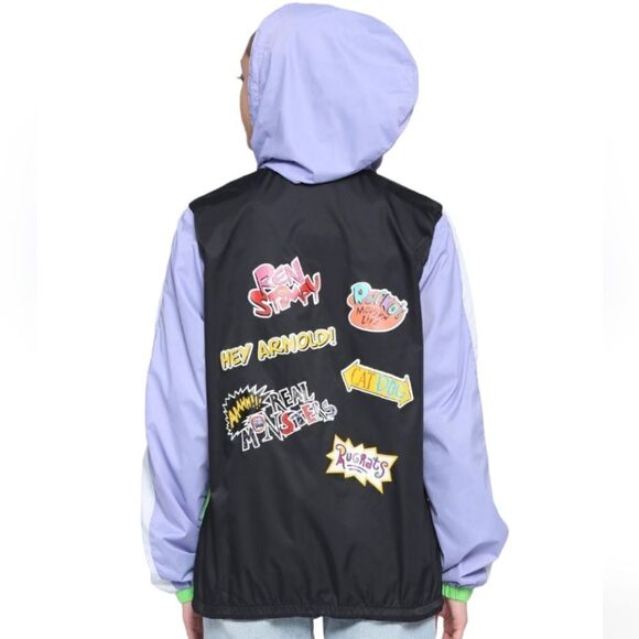 Hot Topic | Jackets & Coats | New Nickelodeon 9s Tv Shows Color Block ...